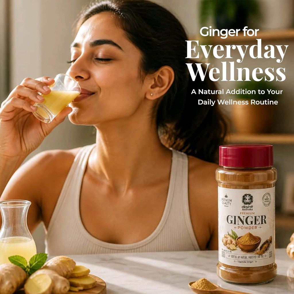 Healthy ginger powder for smoothies