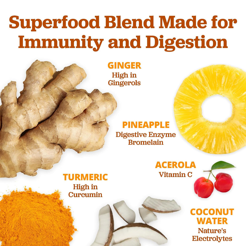 healthy ginger shots for energy