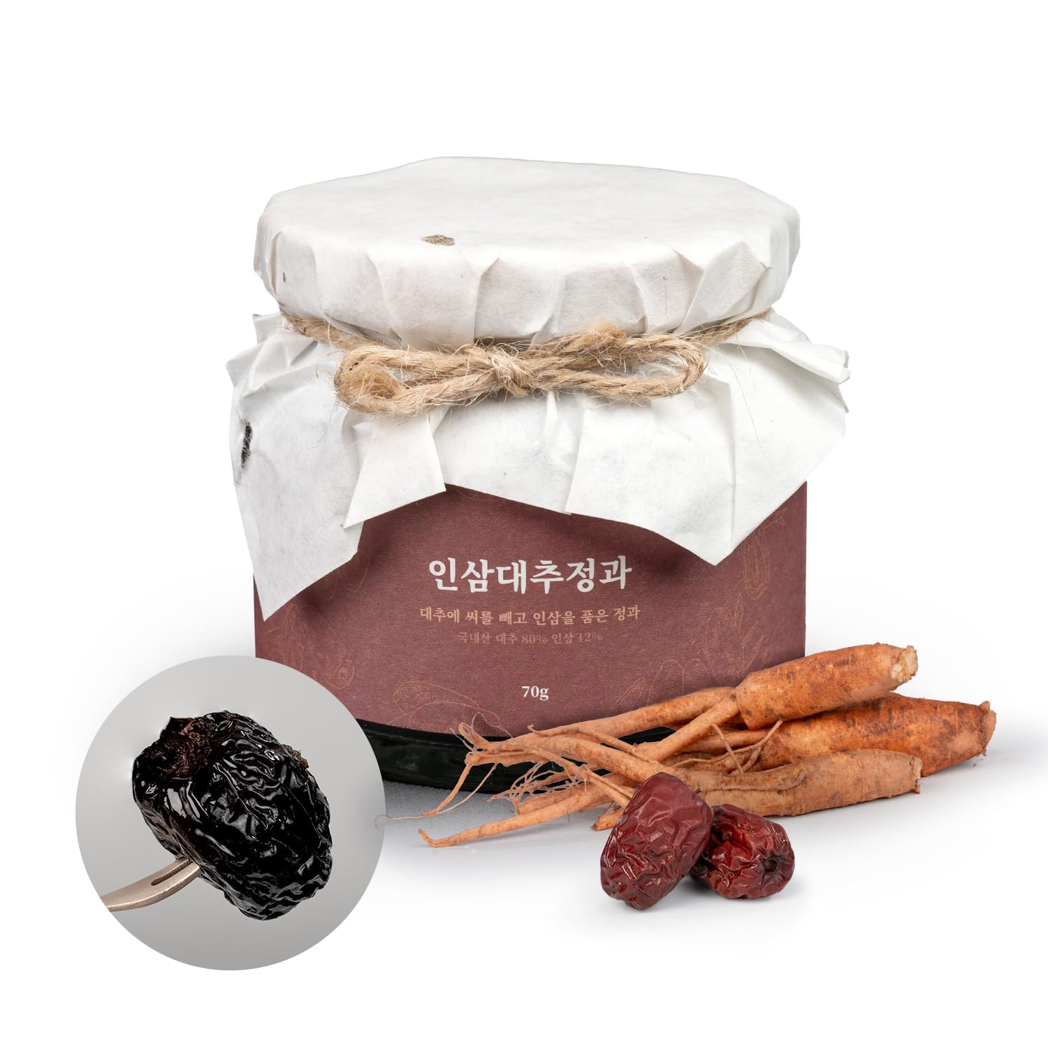 healthy ginseng snack for vitality
