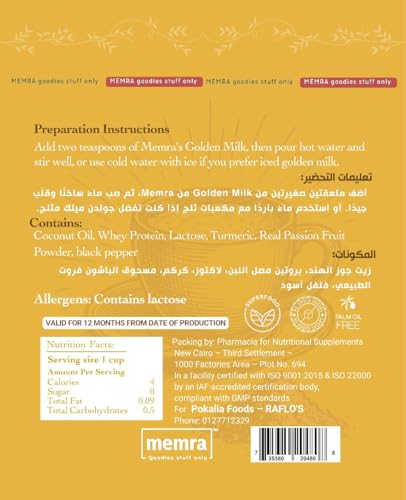 Healthy golden milk recipe