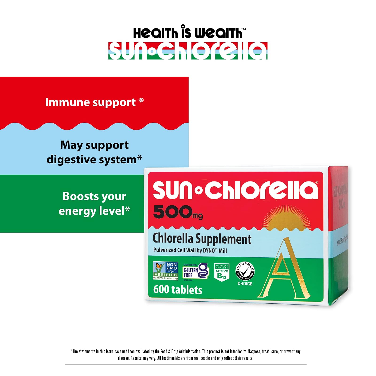 healthy green algae supplement