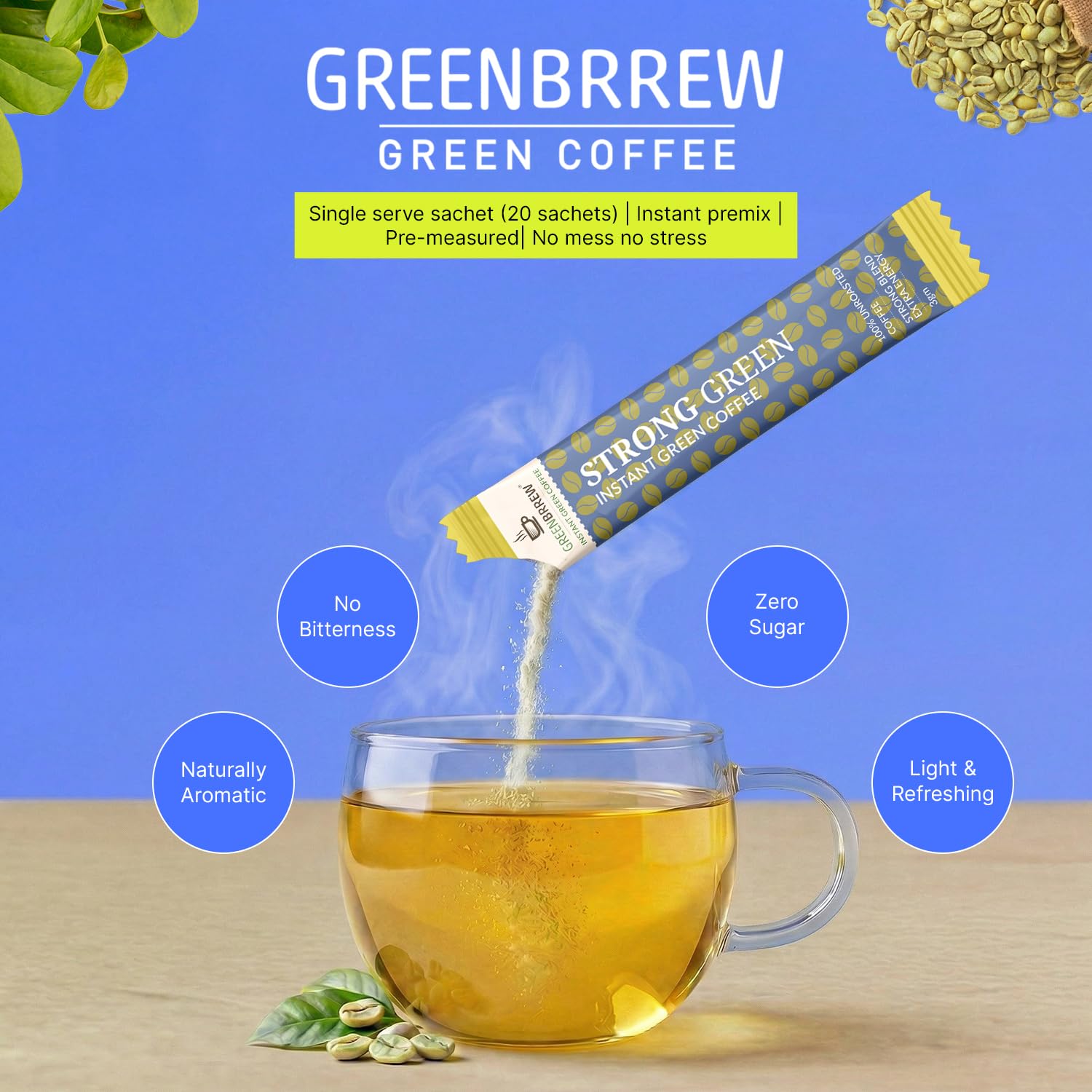 healthy green coffee bean extract