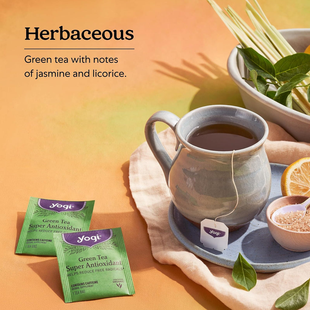 healthy green tea antioxidant blend