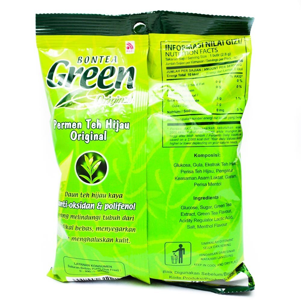 healthy green tea candy option
