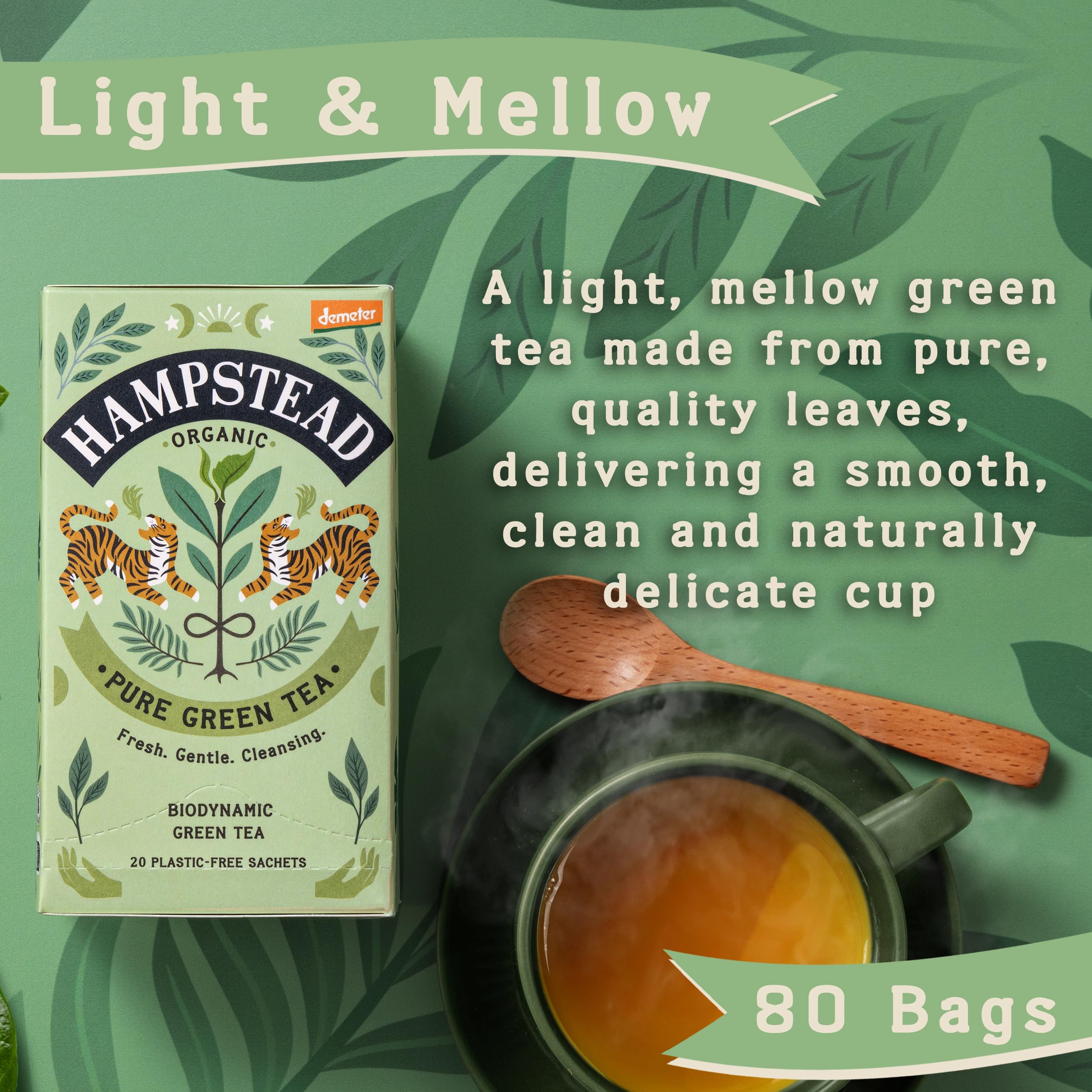 healthy green tea for wellness