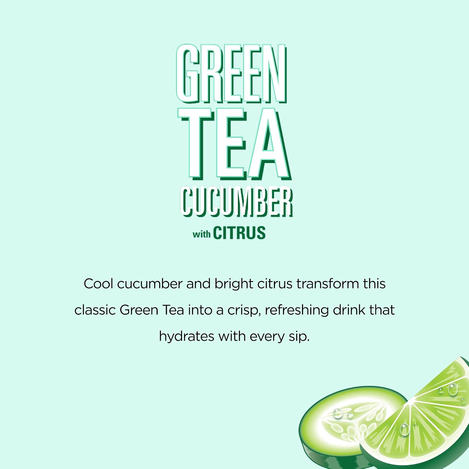 healthy green tea with cucumber benefits