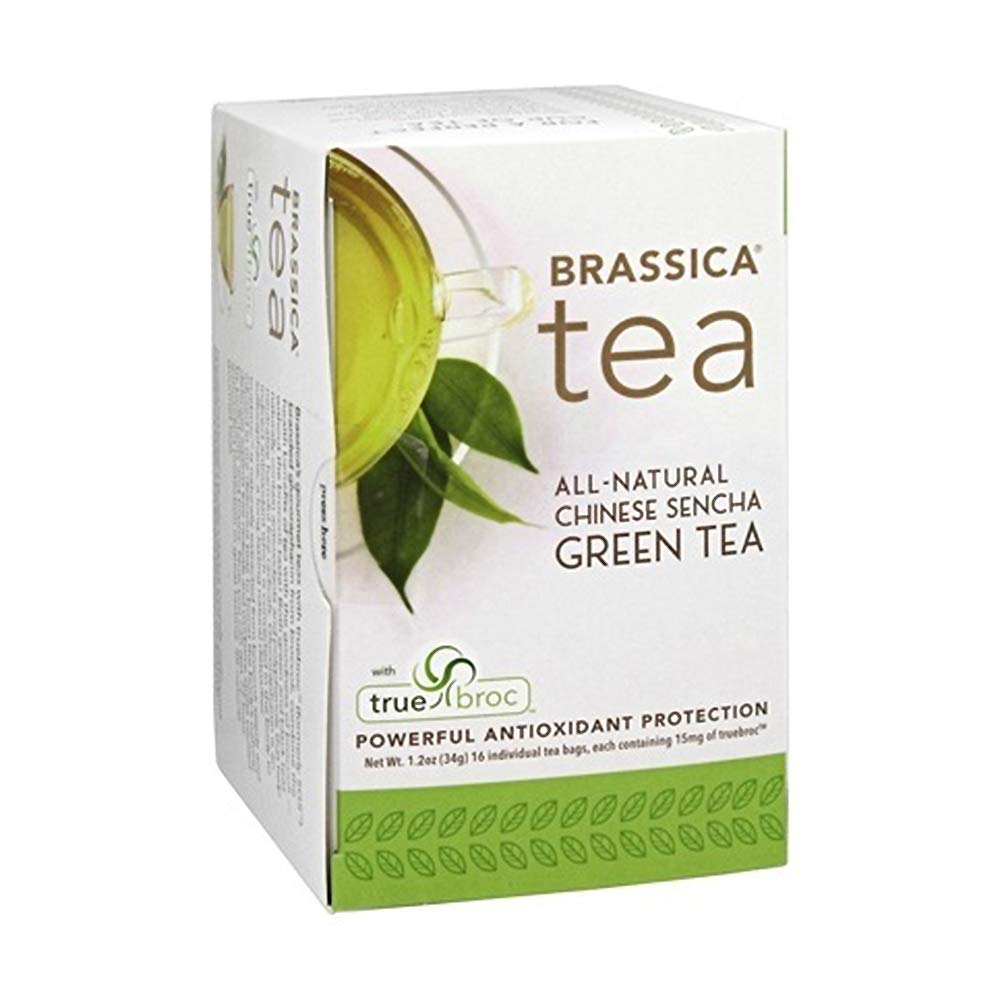 Healthy green tea with TrueBroc