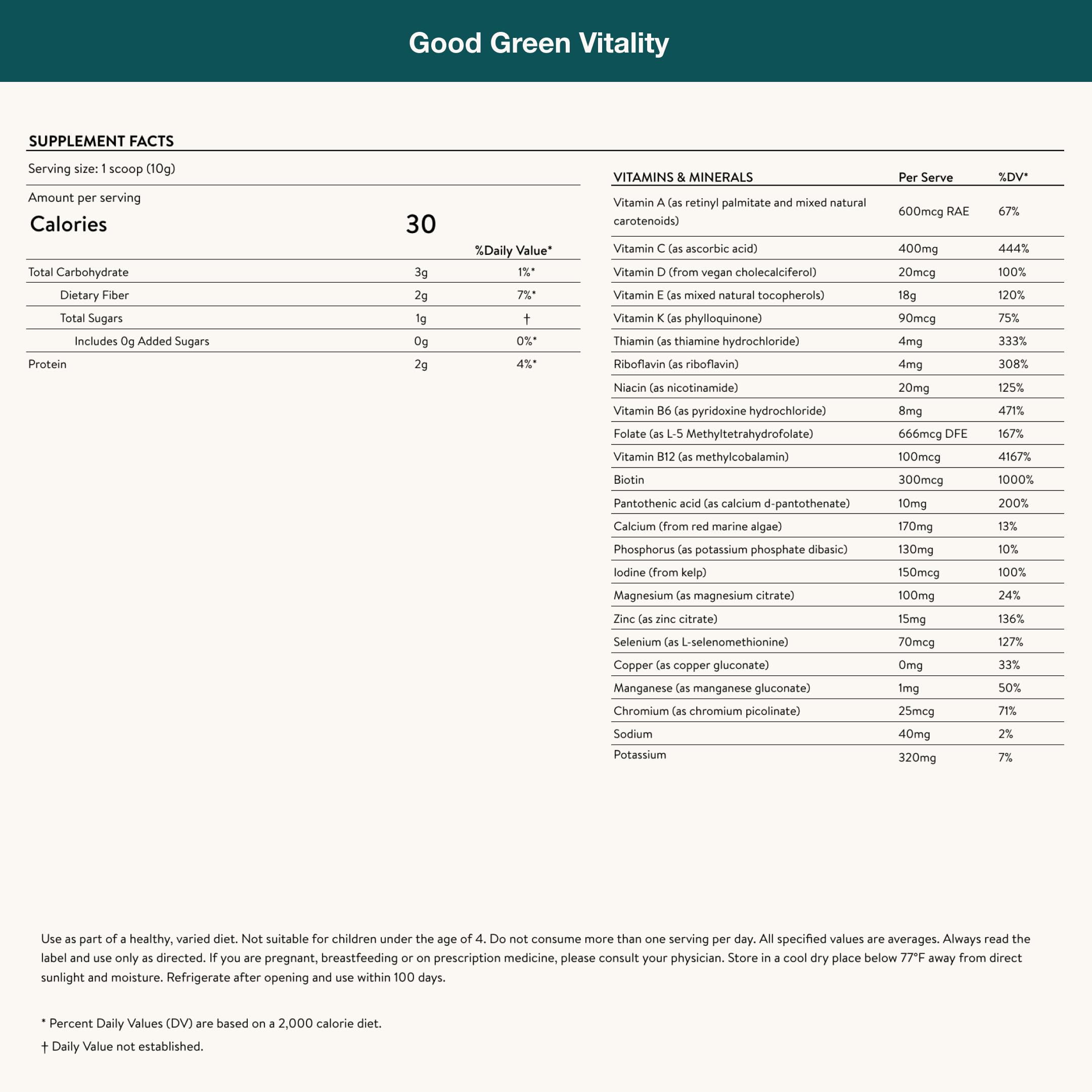 healthy greens for active lifestyle