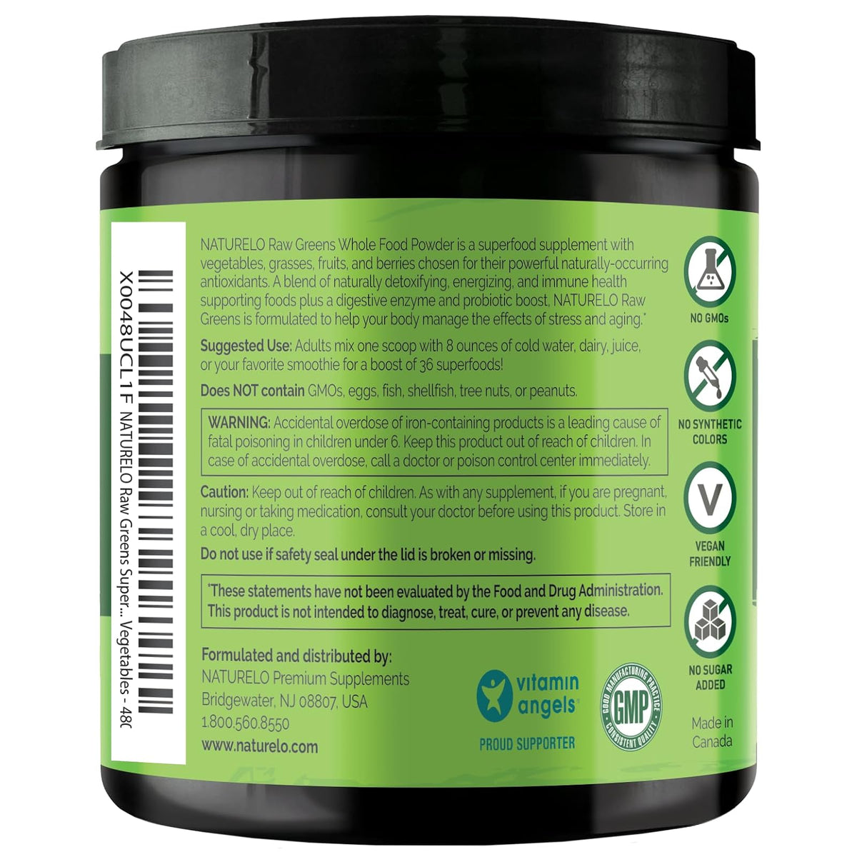 healthy greens powder for detox