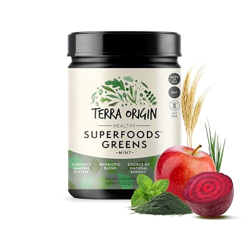 healthy greens powder for gut health