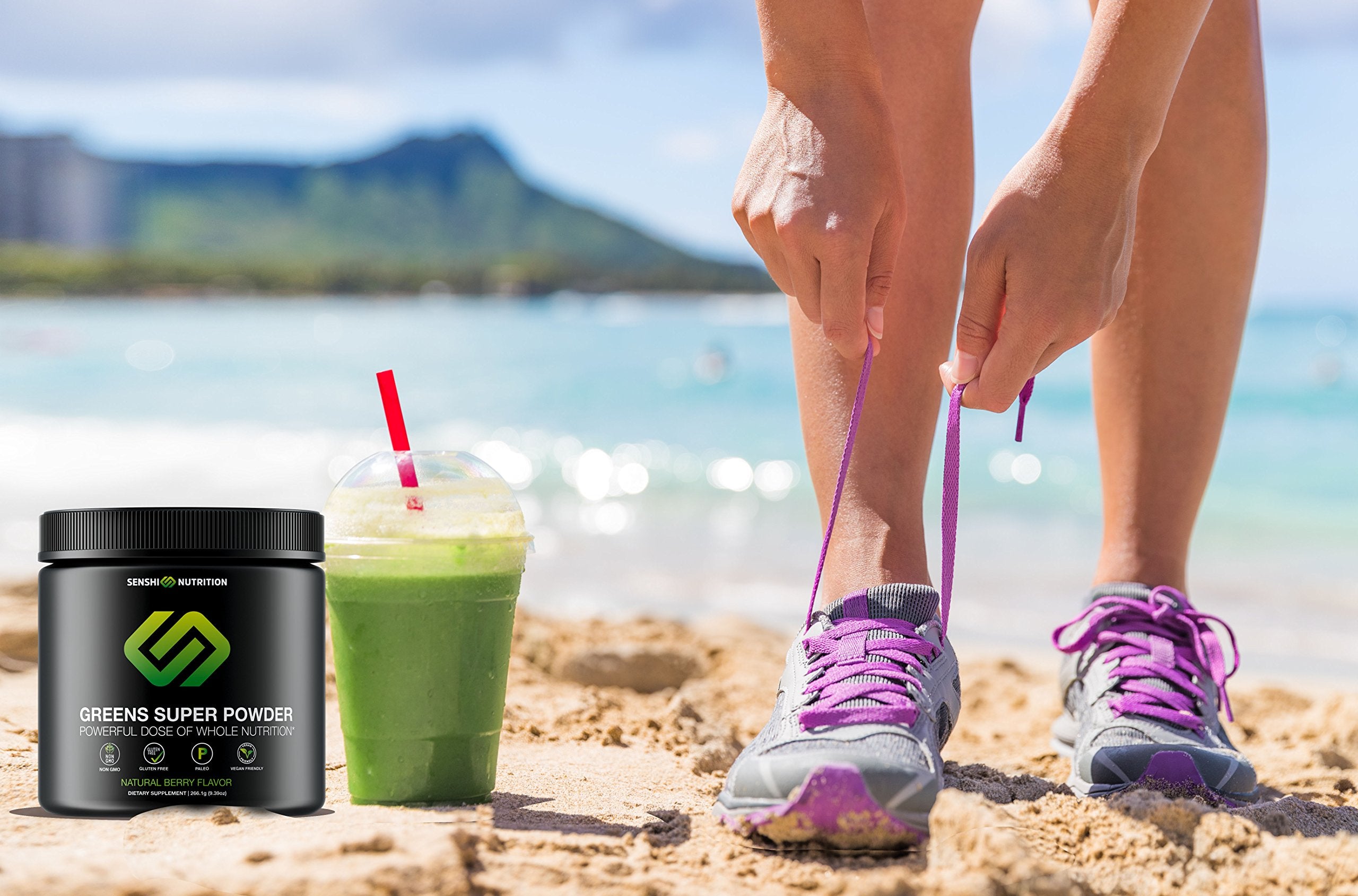 healthy greens powder for smoothies