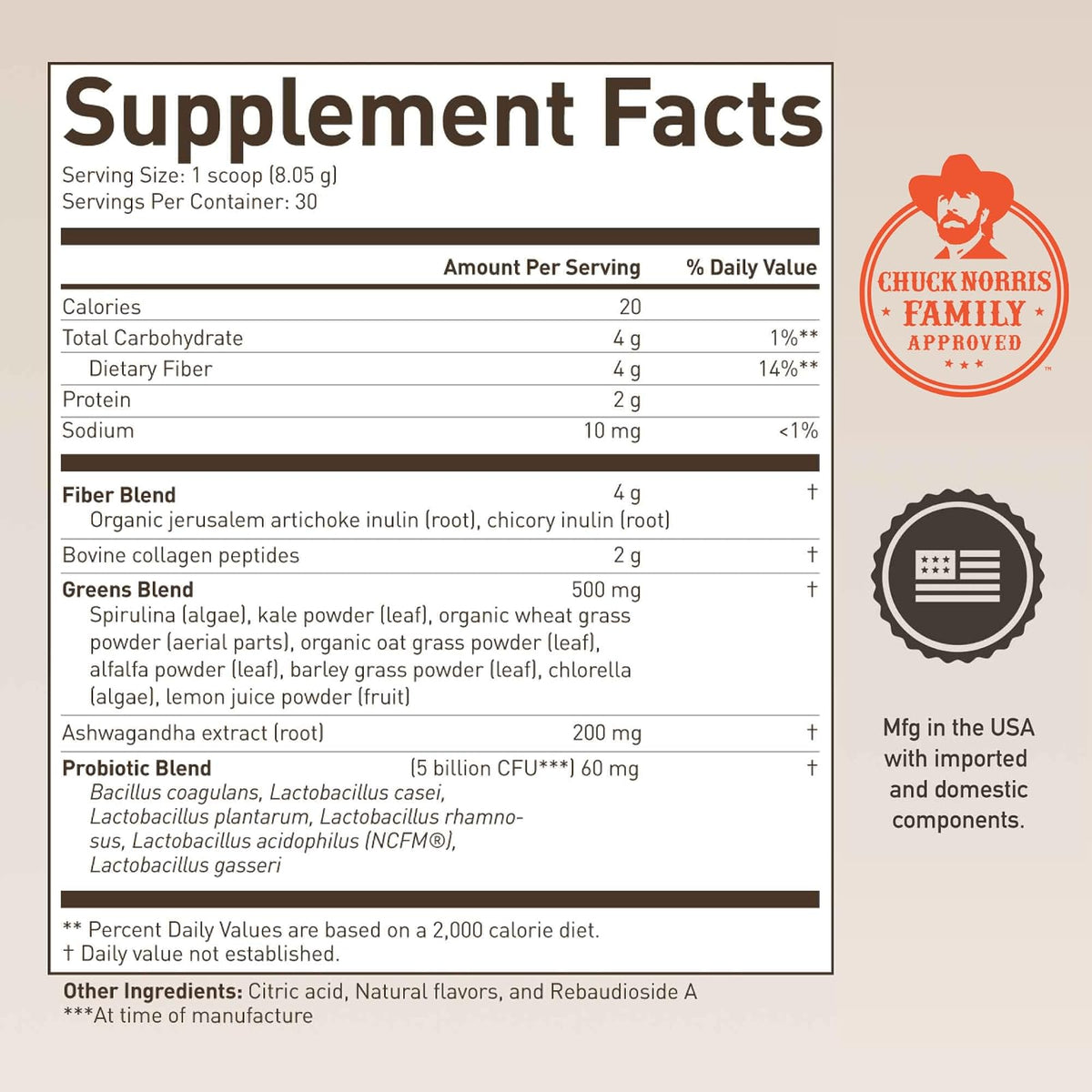 healthy greens powder for smoothies