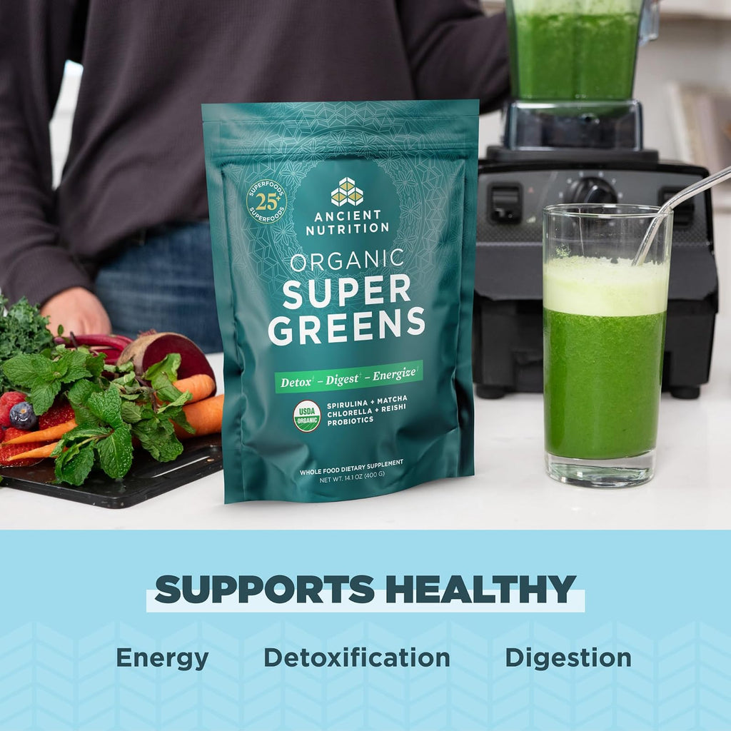 healthy greens powder for smoothies