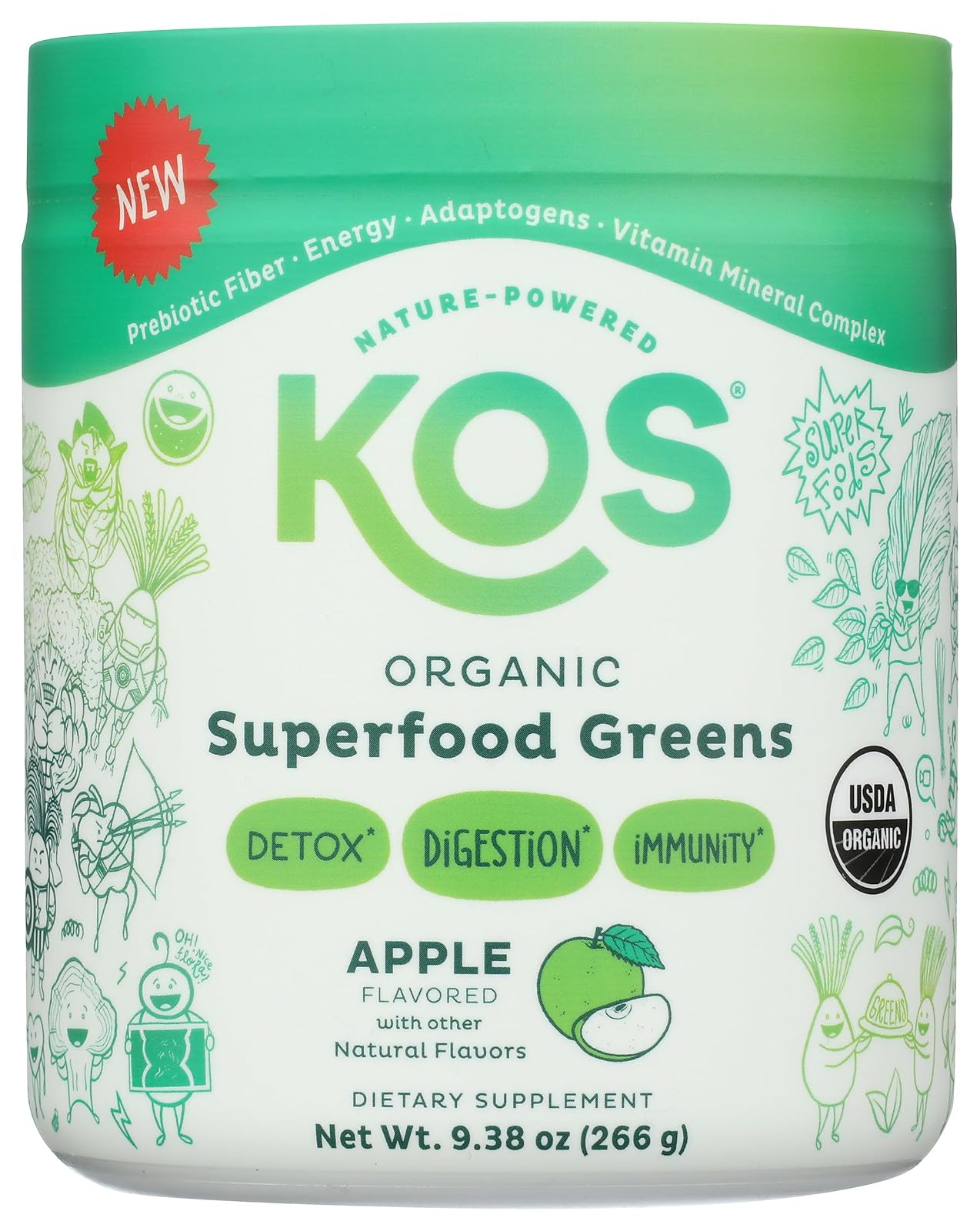 healthy greens powder for smoothies