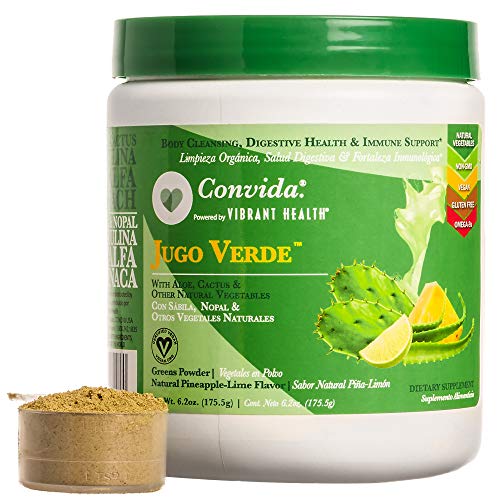 healthy greens powder with aloe