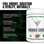 healthy greens powders for daily energy