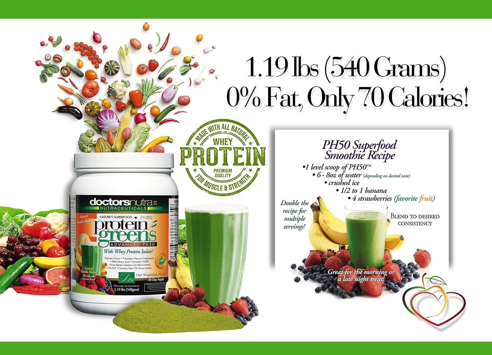 healthy greens protein supplement