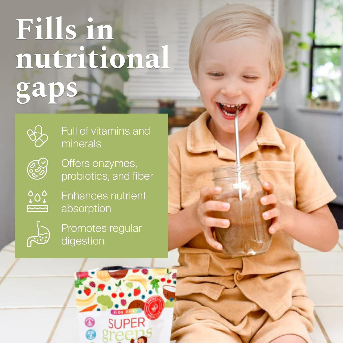 healthy greens supplement for children