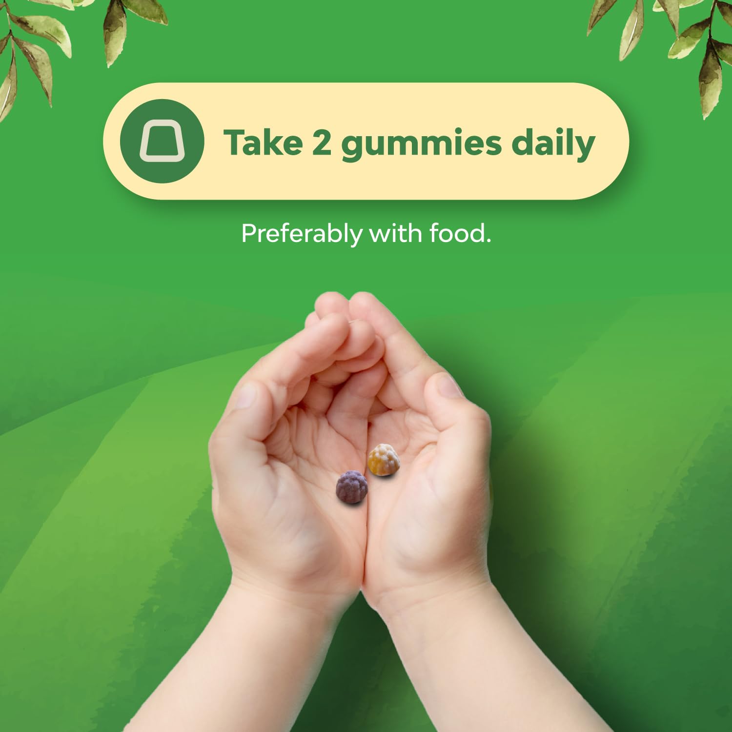 Healthy growth calcium gummies for kids