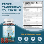 Healthy growth gummies with essential minerals
