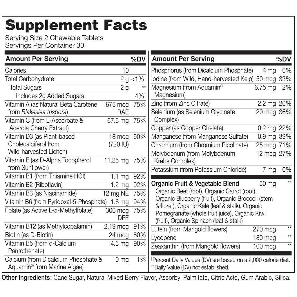 healthy growth multivitamins for kids