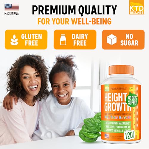 Healthy growth support with calcium and zinc