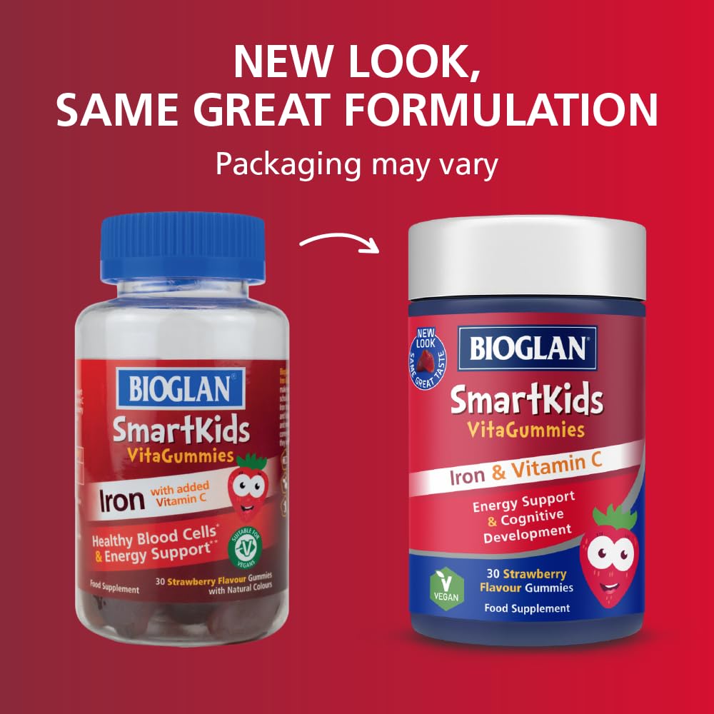 Healthy growth support with iron gummies