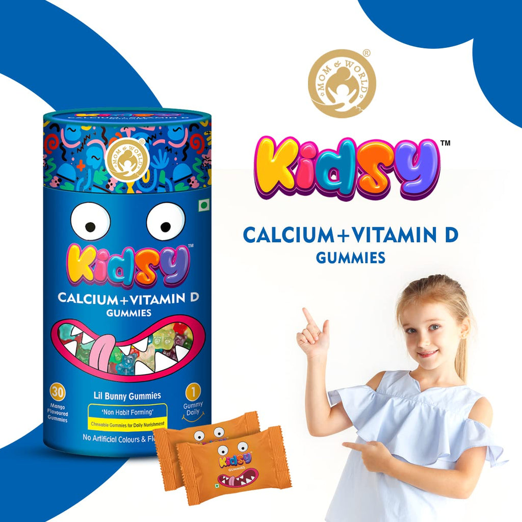 Healthy growth with calcium gummies