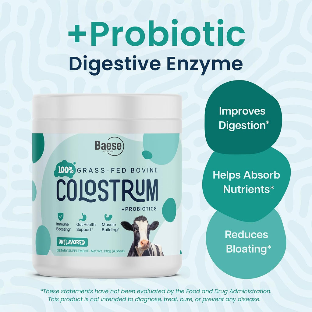 healthy growth with colostrum powder