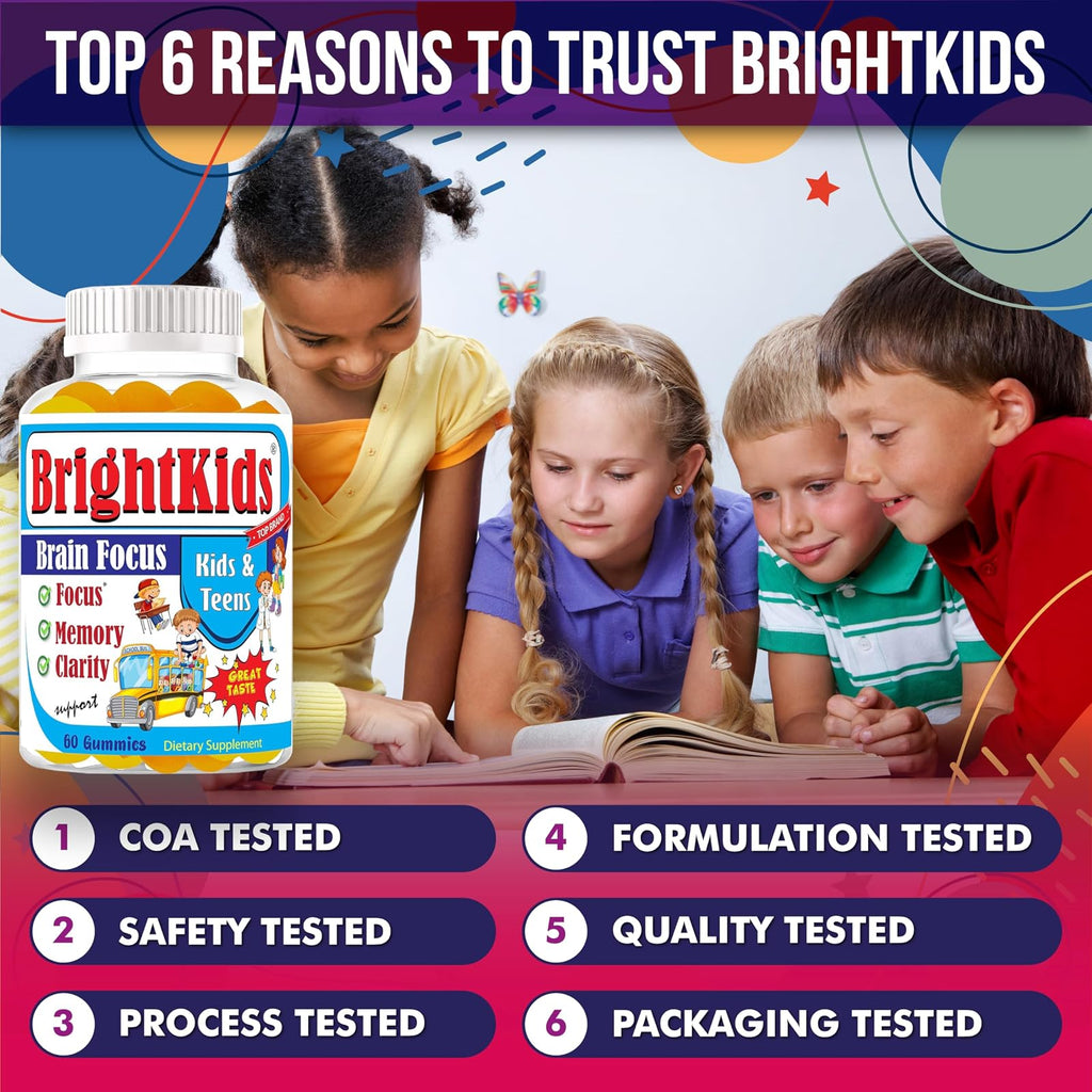 Healthy gummies for better concentration