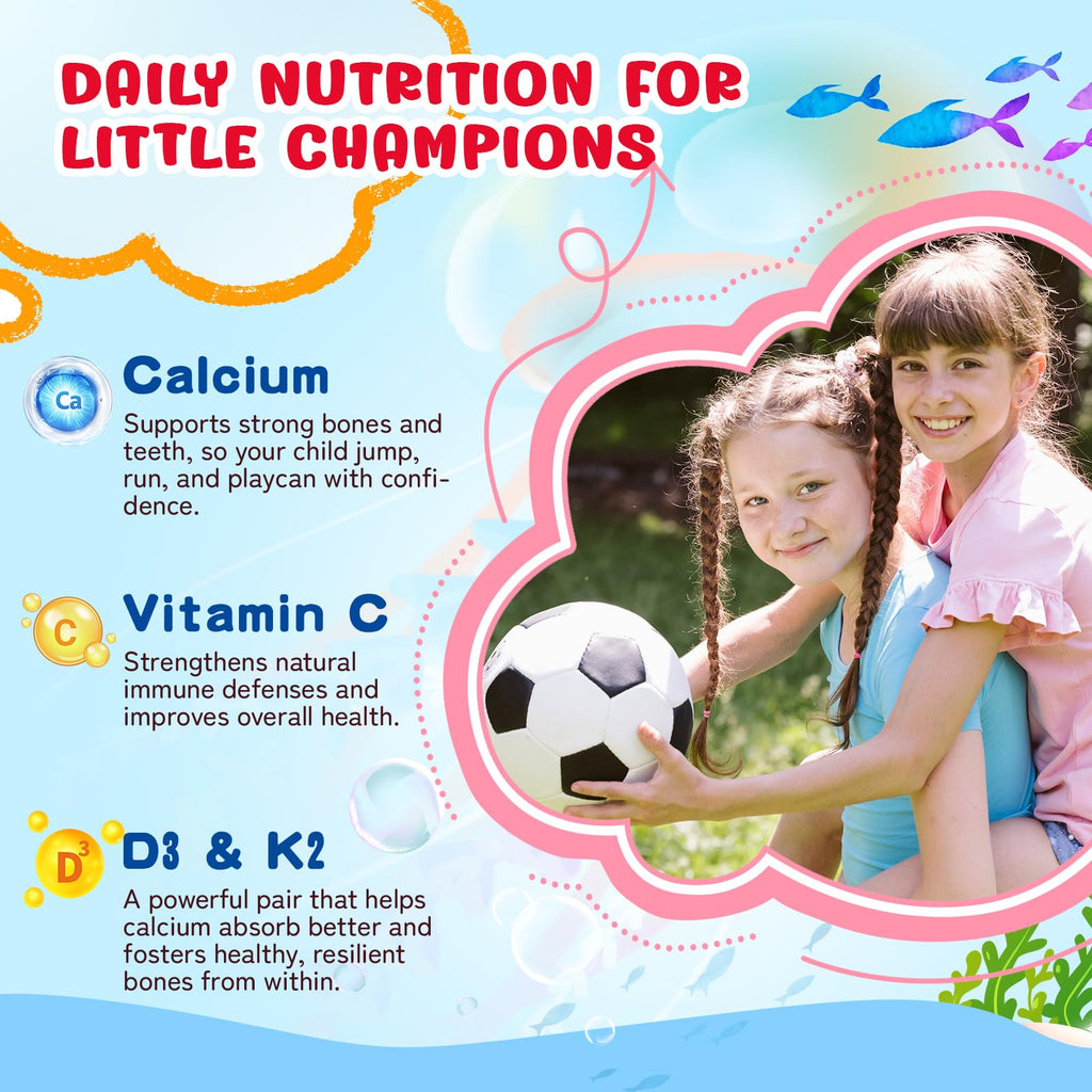 healthy gummies for children's growth
