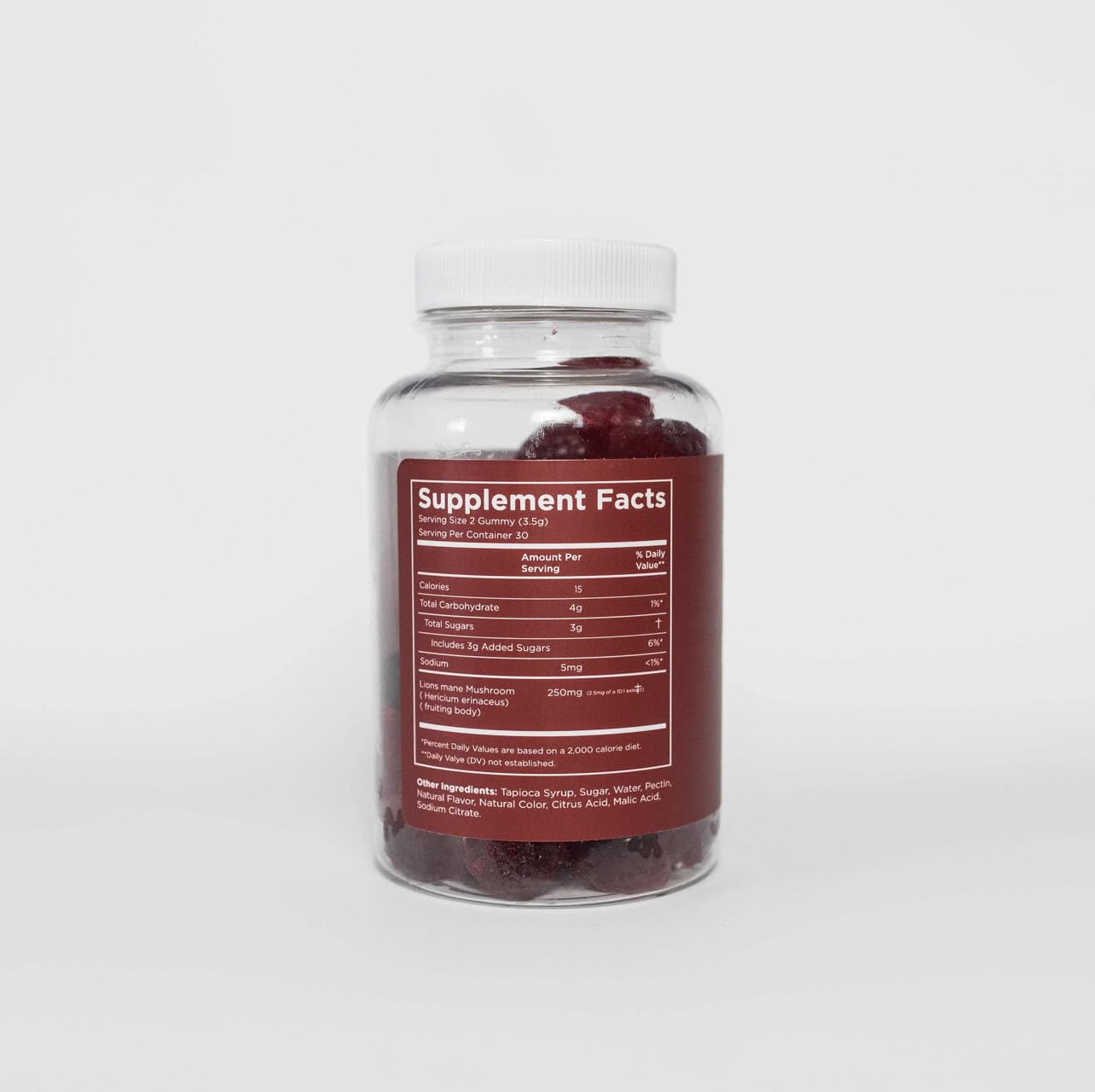 Healthy gummies for improved focus