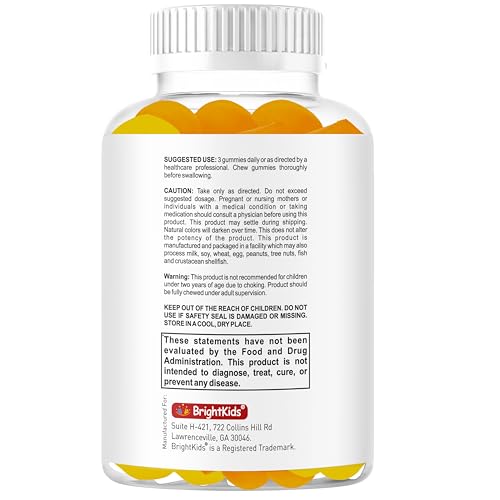 Healthy gummies for kids' development