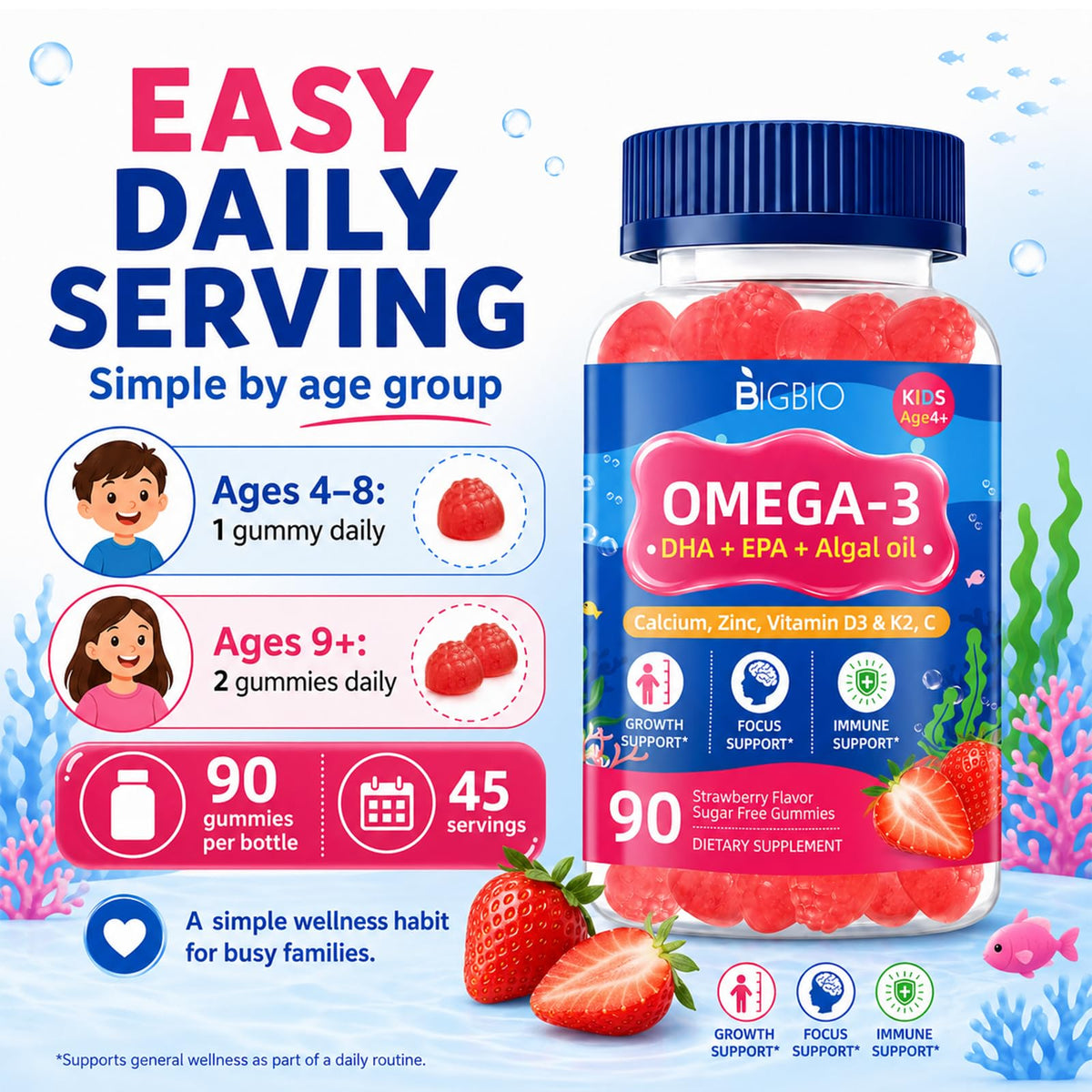 healthy gummies for kids' growth