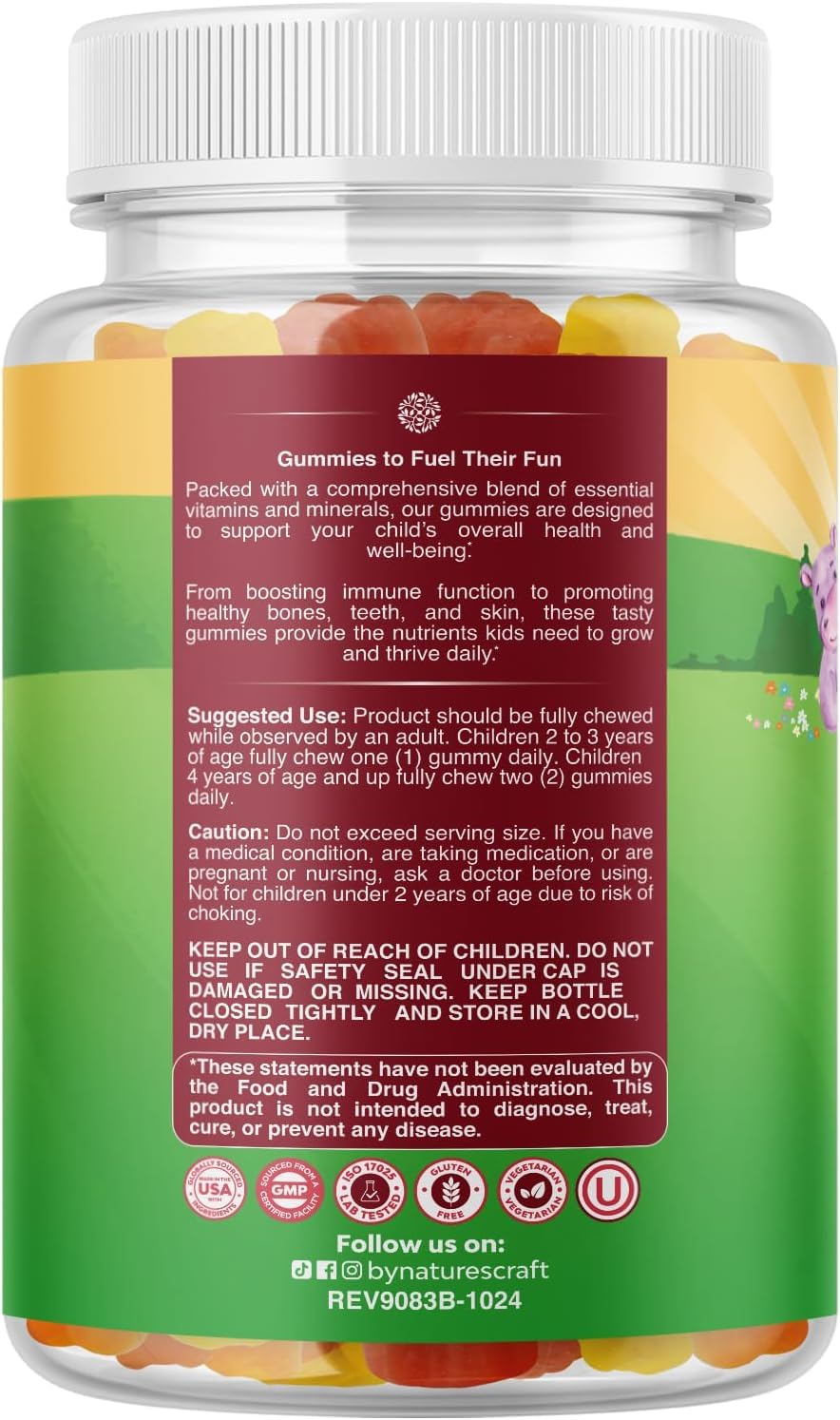 healthy gummy vitamins for kids