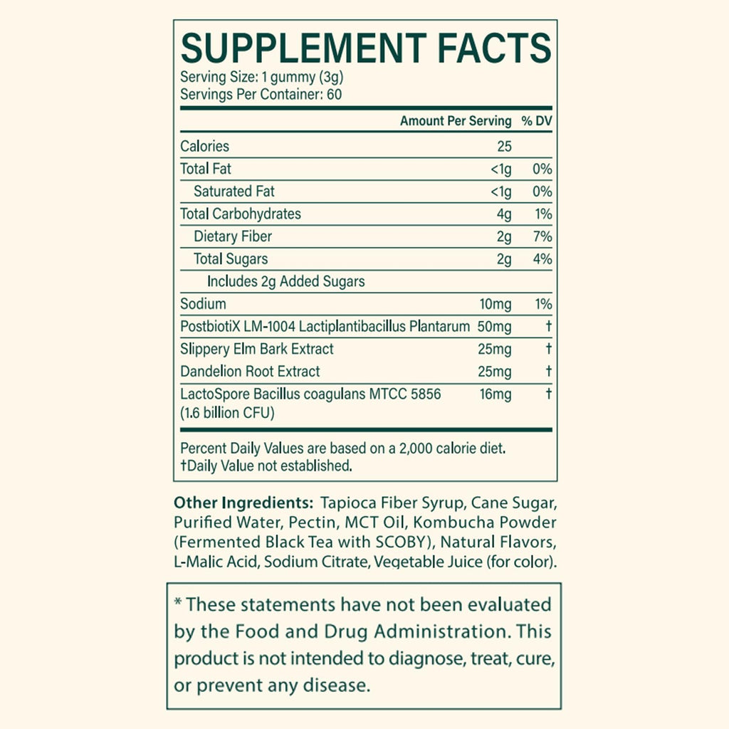 Healthy gut gummies for everyday use