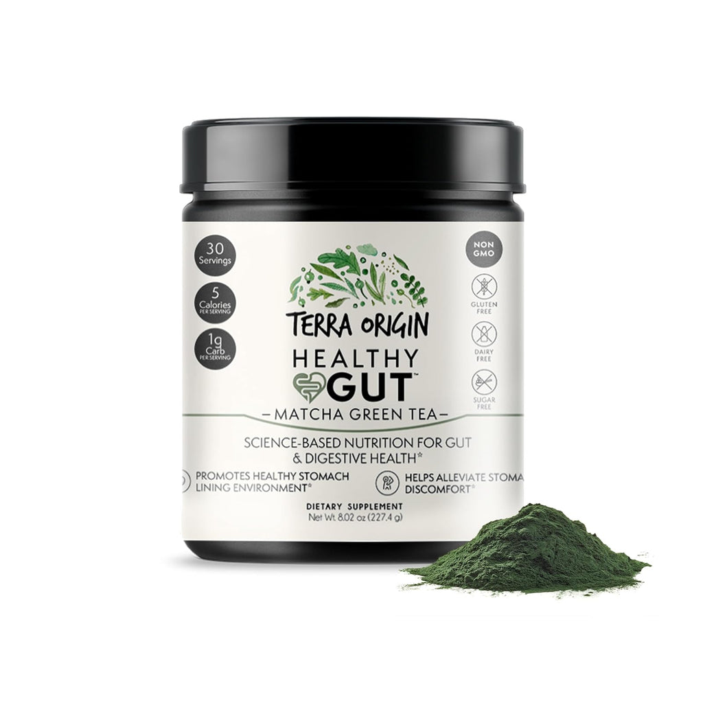 healthy gut matcha green tea