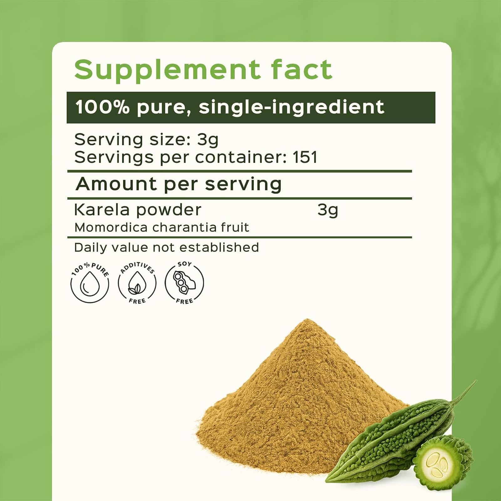 healthy gut support bitter melon