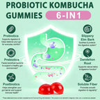 Healthy gut support with kombucha gummies
