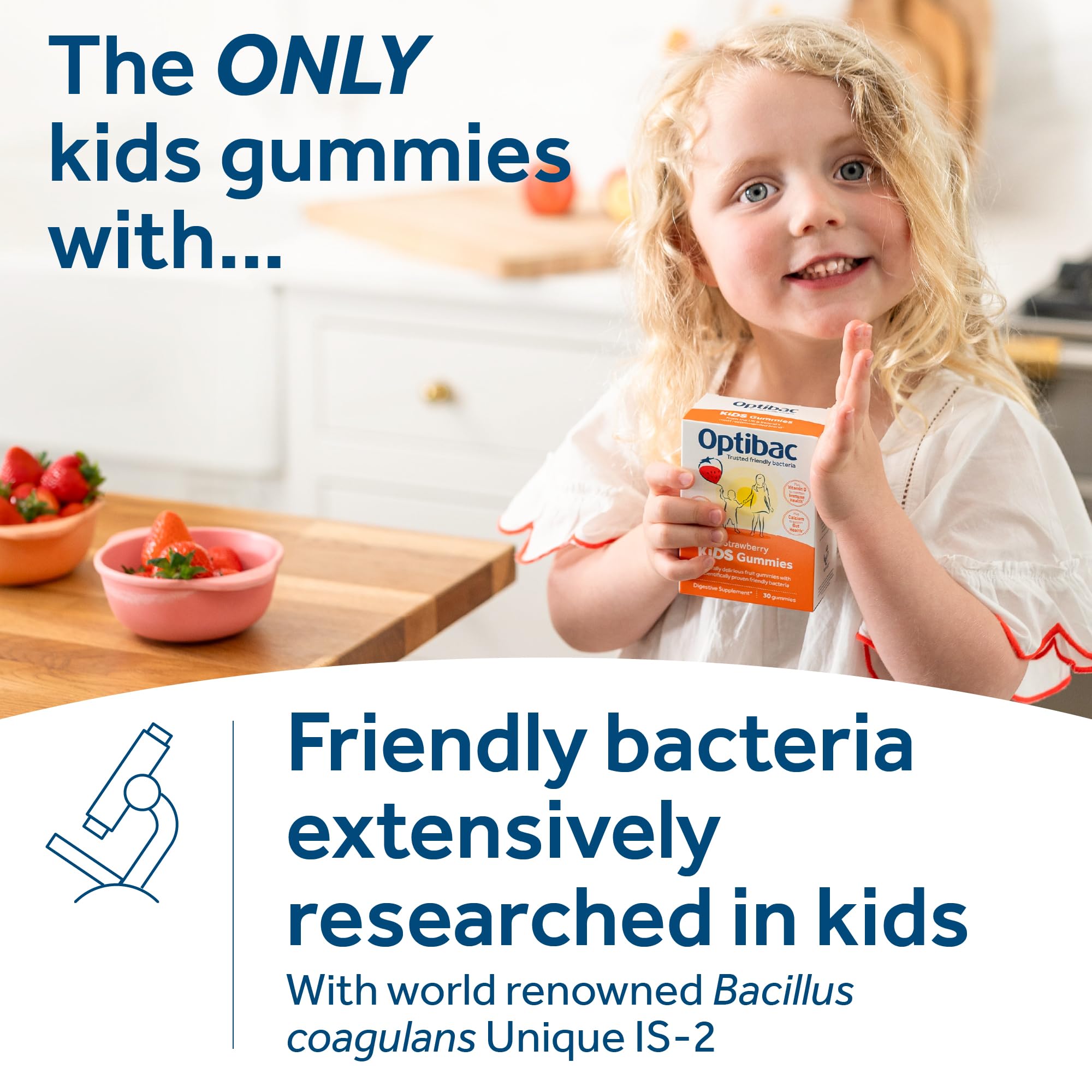healthy gut support with Optibac