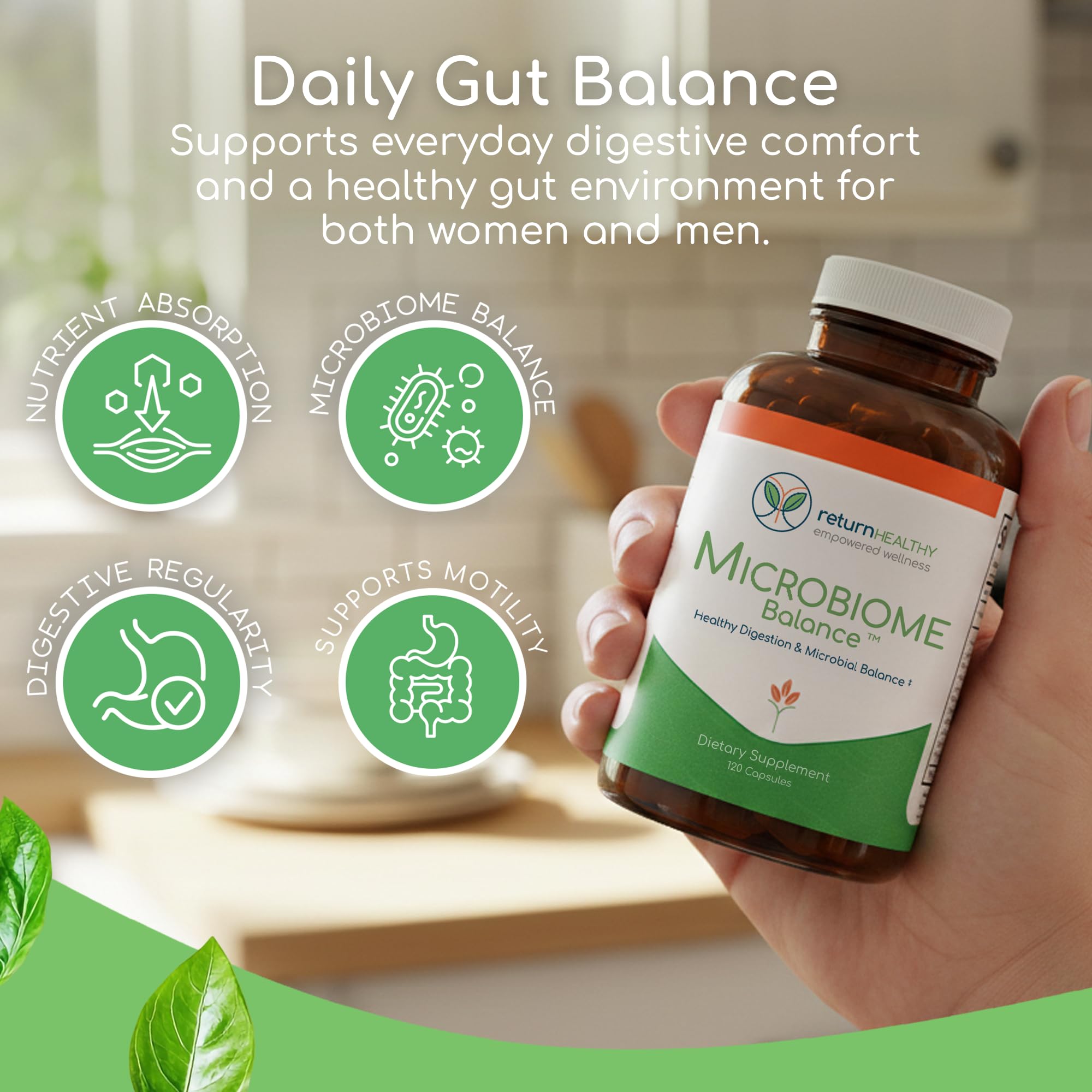 healthy gut support with probiotics