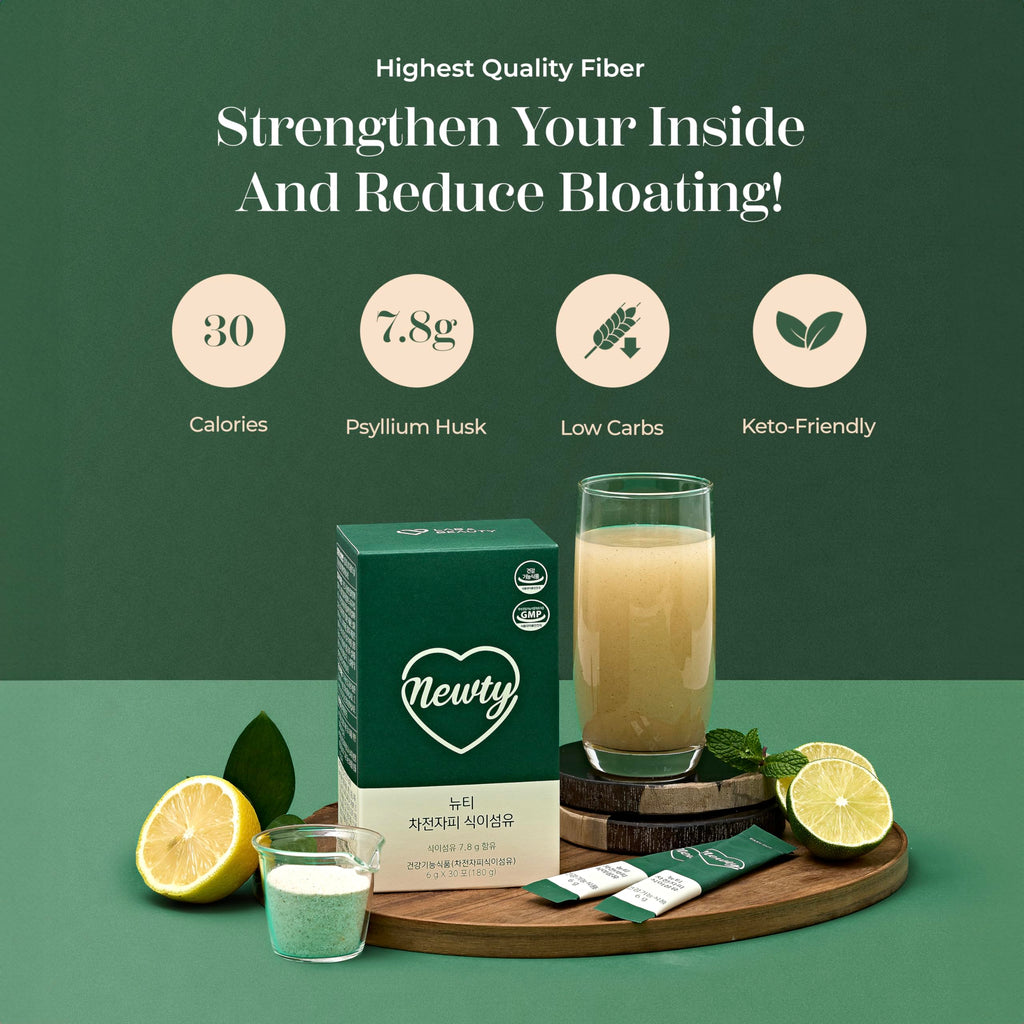 Healthy gut support with psyllium