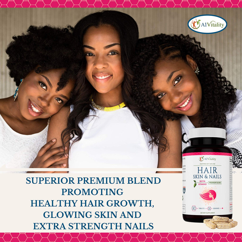 healthy hair growth vitamins with biotin
