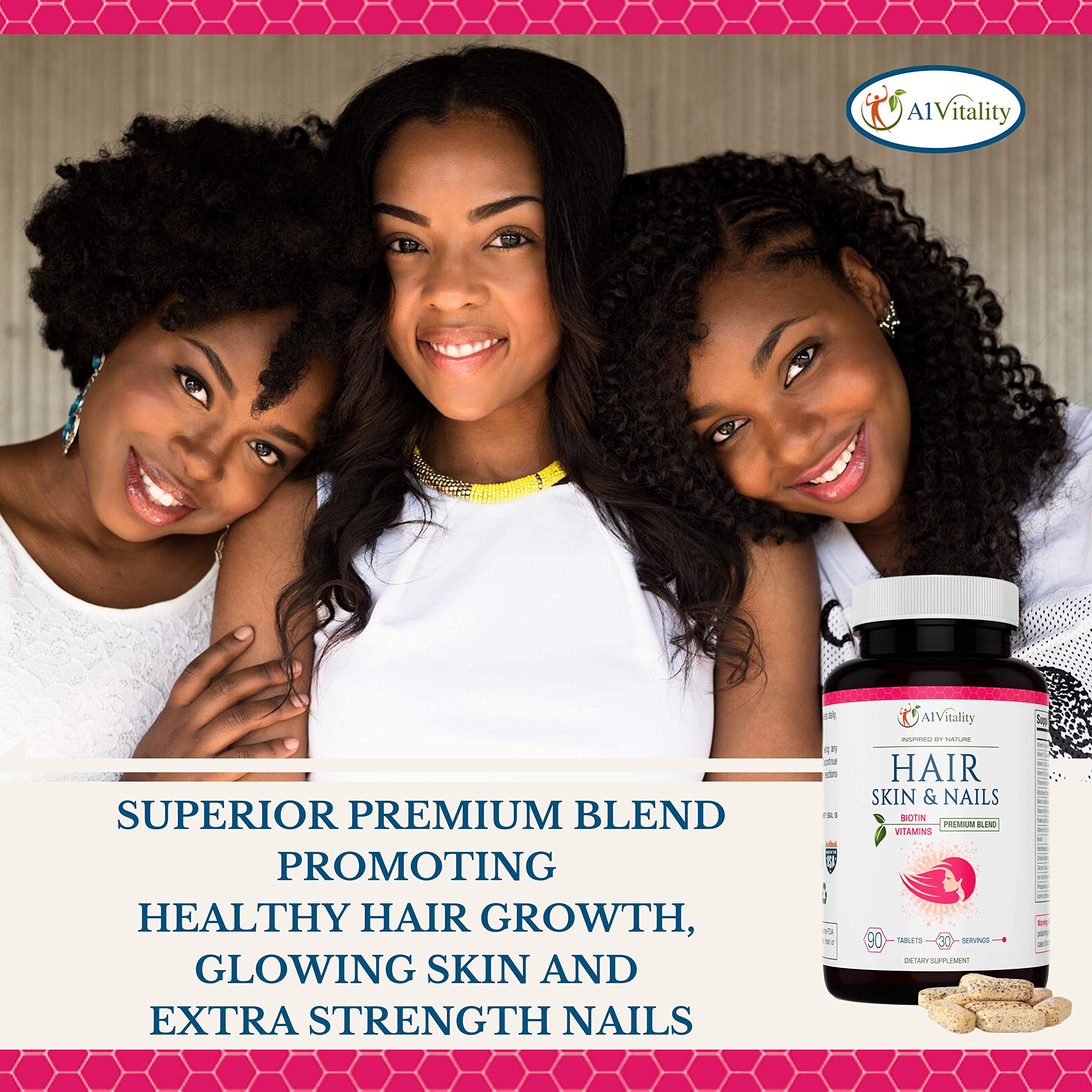 healthy hair growth vitamins with biotin