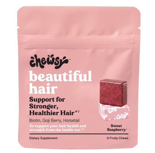 Healthy hair support with Chewsy chews