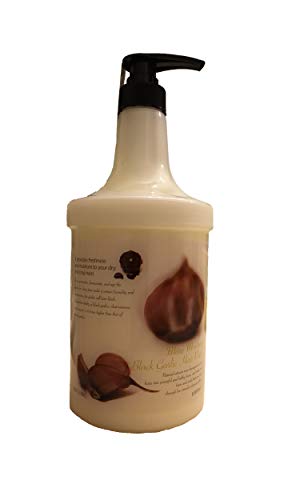 healthy hair with garlic extract