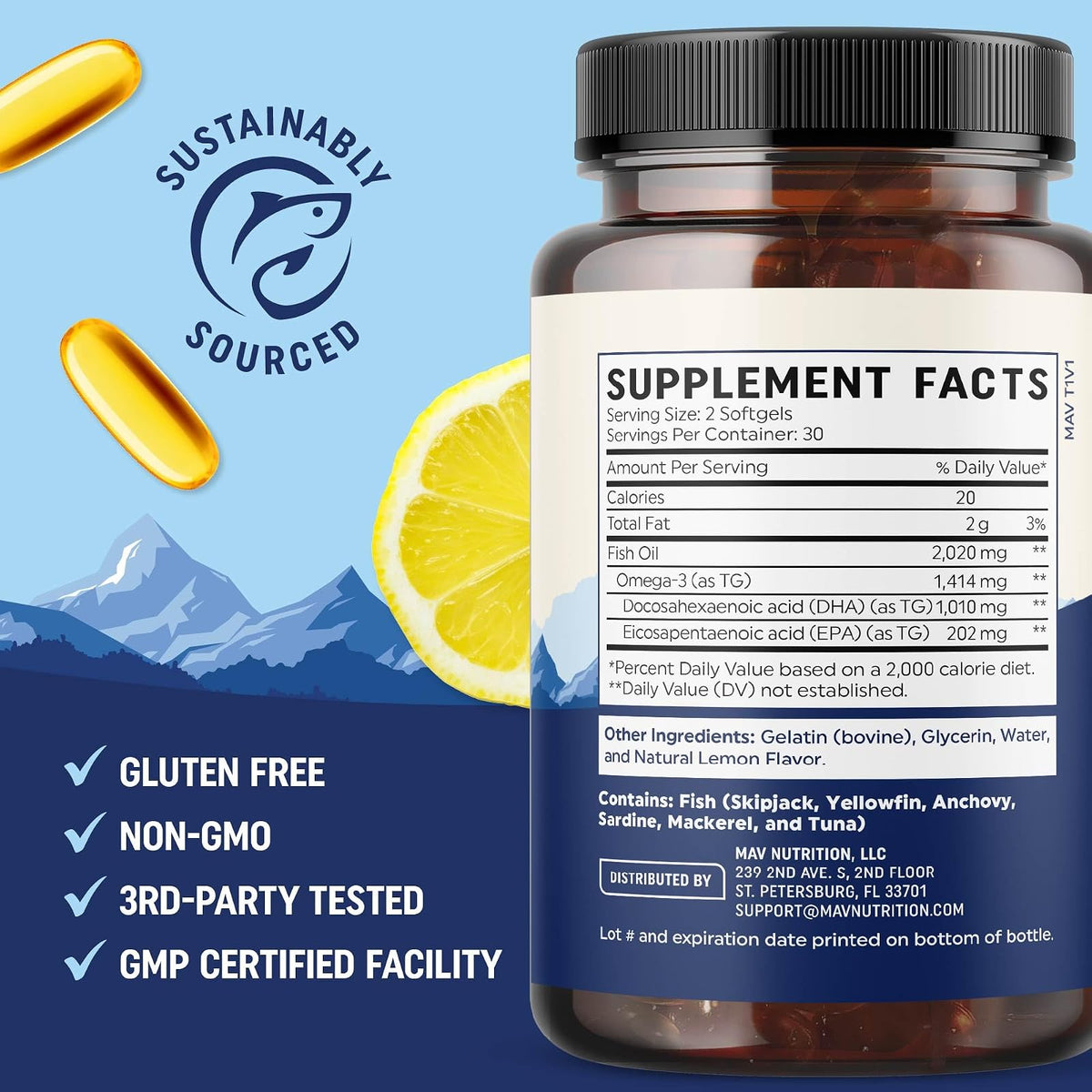 healthy heart fish oil supplement