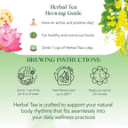 Healthy herbal infusion for wellness