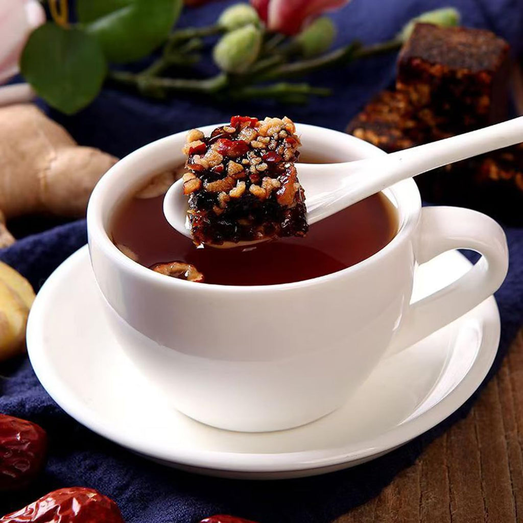 healthy herbal infusion with jujube