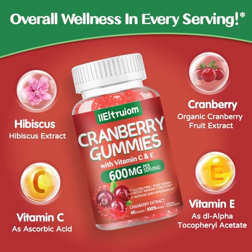 healthy hibiscus blend cranberry gummies